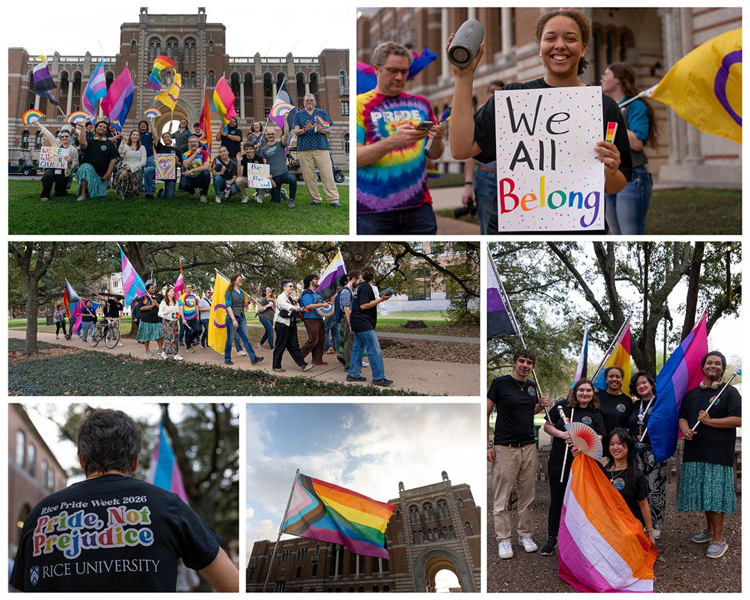 Rice community celebrates Pride Week finale at annual Gayla | Rice News ...