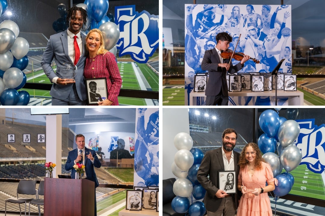 ‘Momentous occasion’: Rice honors scholar-athletes at annual banquet ...