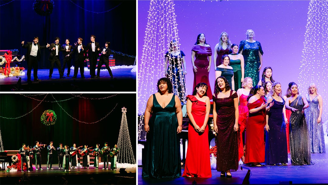 Shepherd School students light up sold-out Spirit of the Season event ...